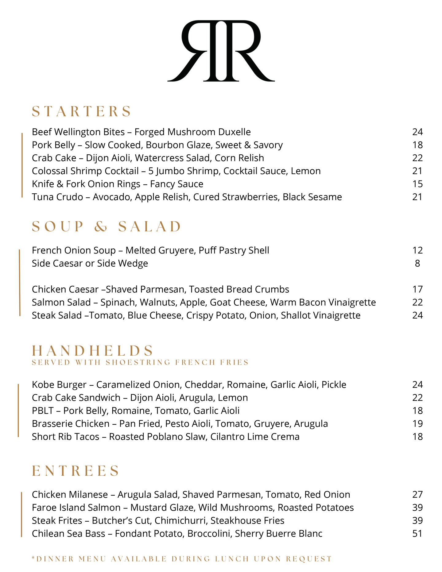 The Reserve Steakhouse | Brighton, MI – Exceeding the dining experience ...